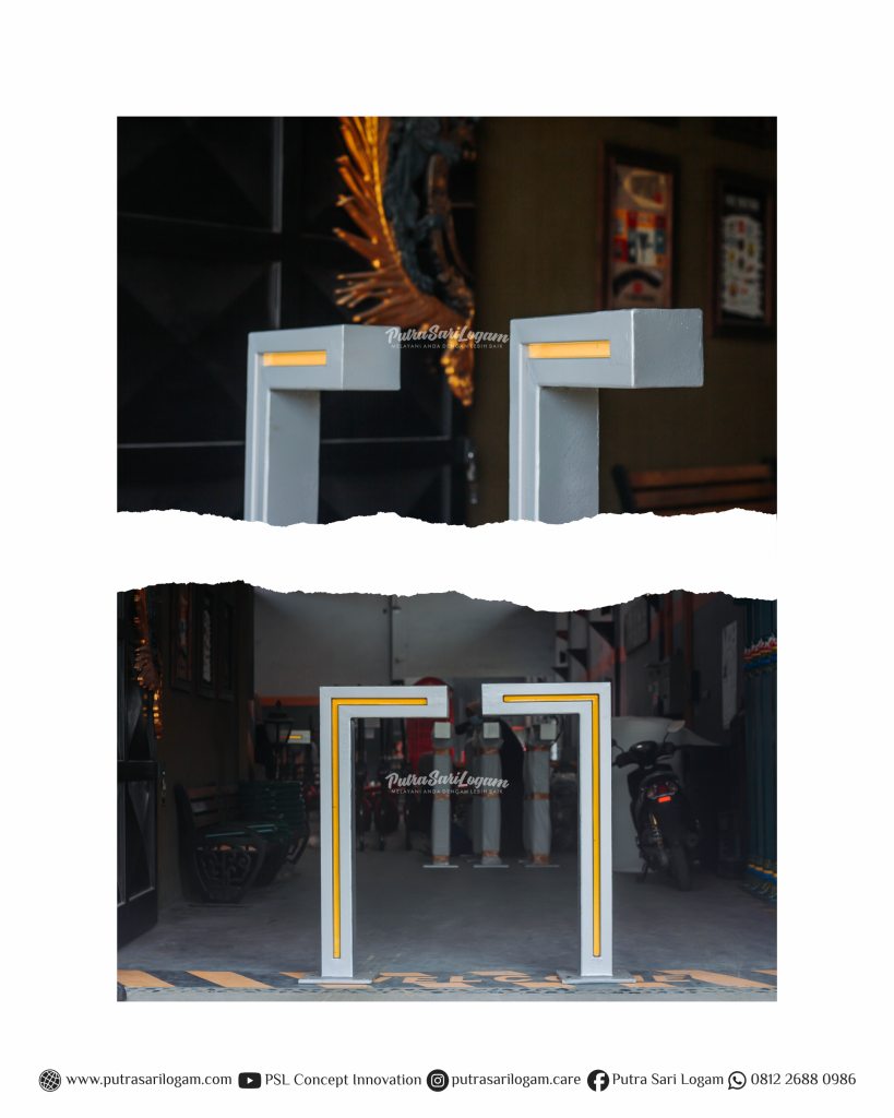 Bollard Pendukung Tata Kota Surabaya - Bollard Trotoar
