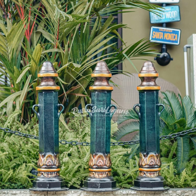 Bollard Ukiran Jawa Untuk Semanggi - Bollard Trotoar