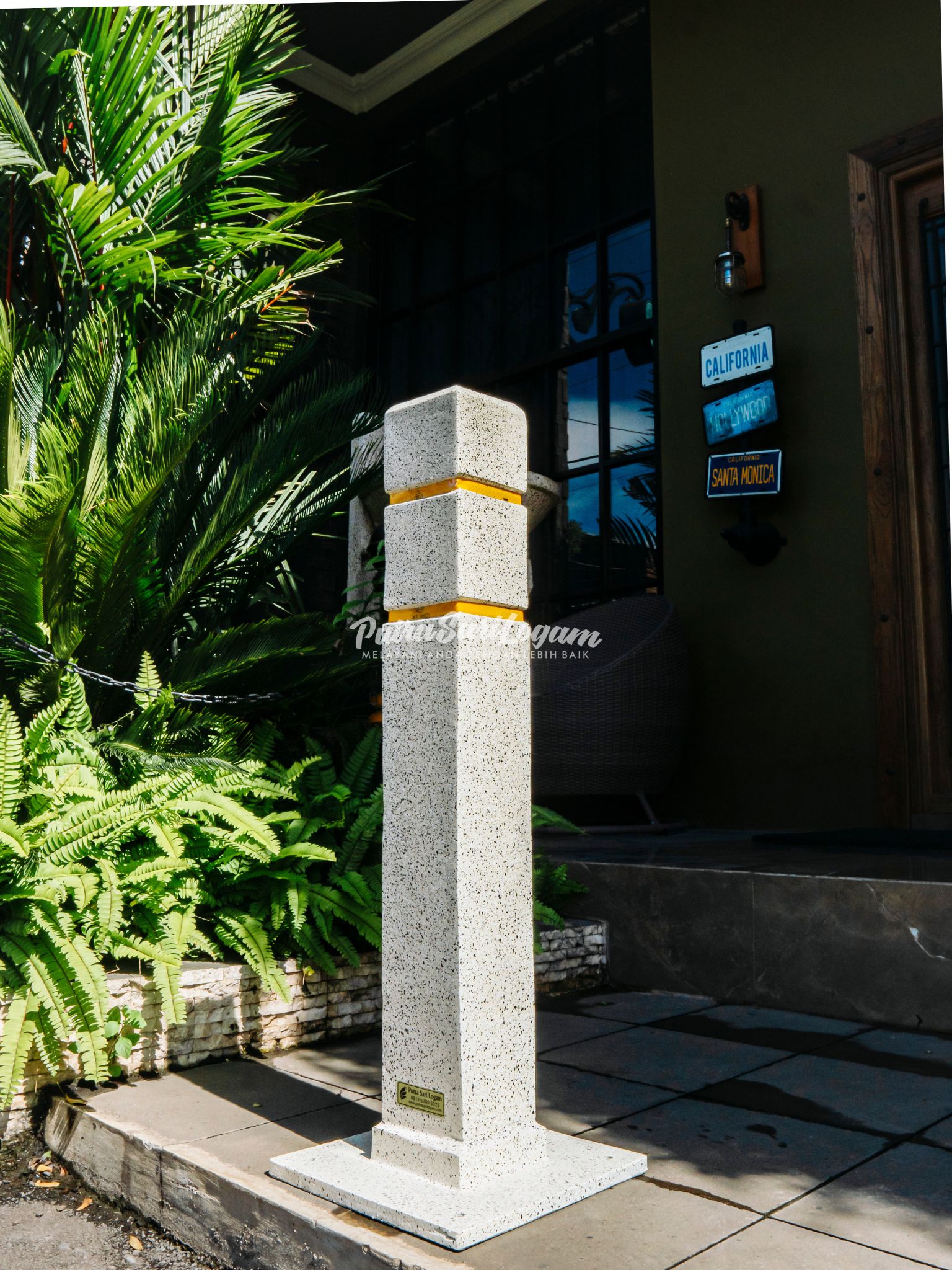 Bollard Teraso Kw Kota Pekanbaru - Bollard Trotoar