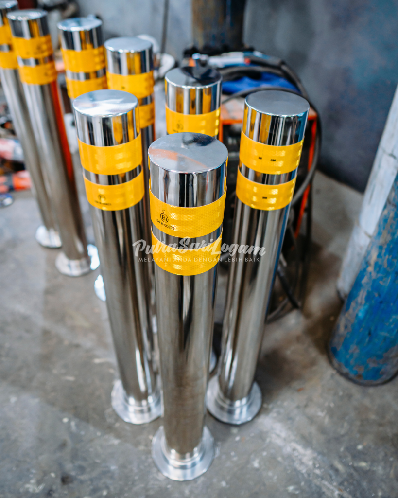 Mall Artha Gading Hadirkan Bollard Stainless Steel - Bollard Trotoar